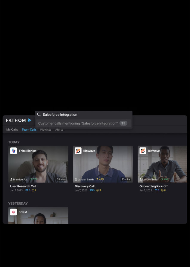 Fathom ai tool for Business